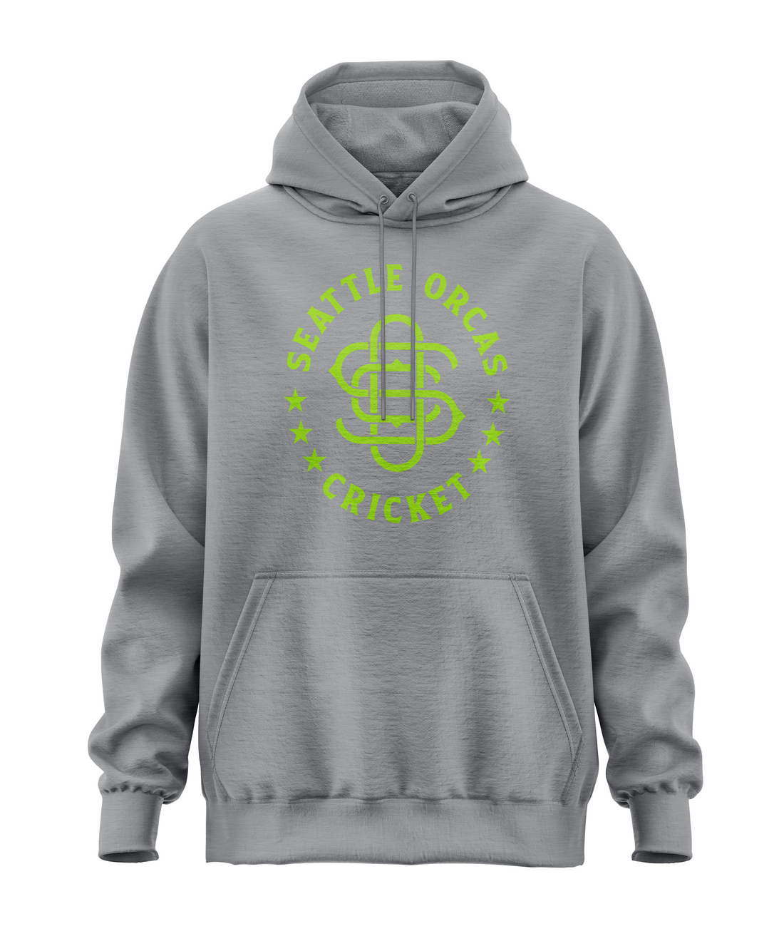 Seattle Orcas Cricket | Pullover Hoodie | Vintage Heather | (Unisex/Ad